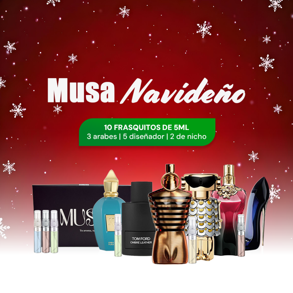 SÚPER CAJA NAVIDEÑA MUSA DECANTS | Perfumería Musa