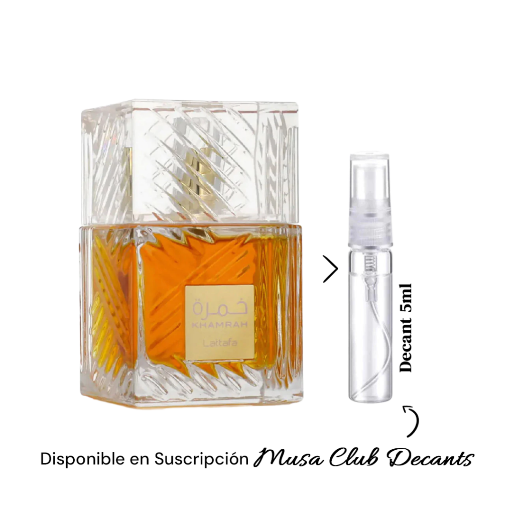 Lattafa Khamrah EDP – Decant 5 ml | Perfumería Musa
